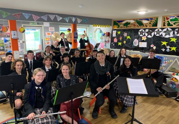 Concert Band Tours Around Methven